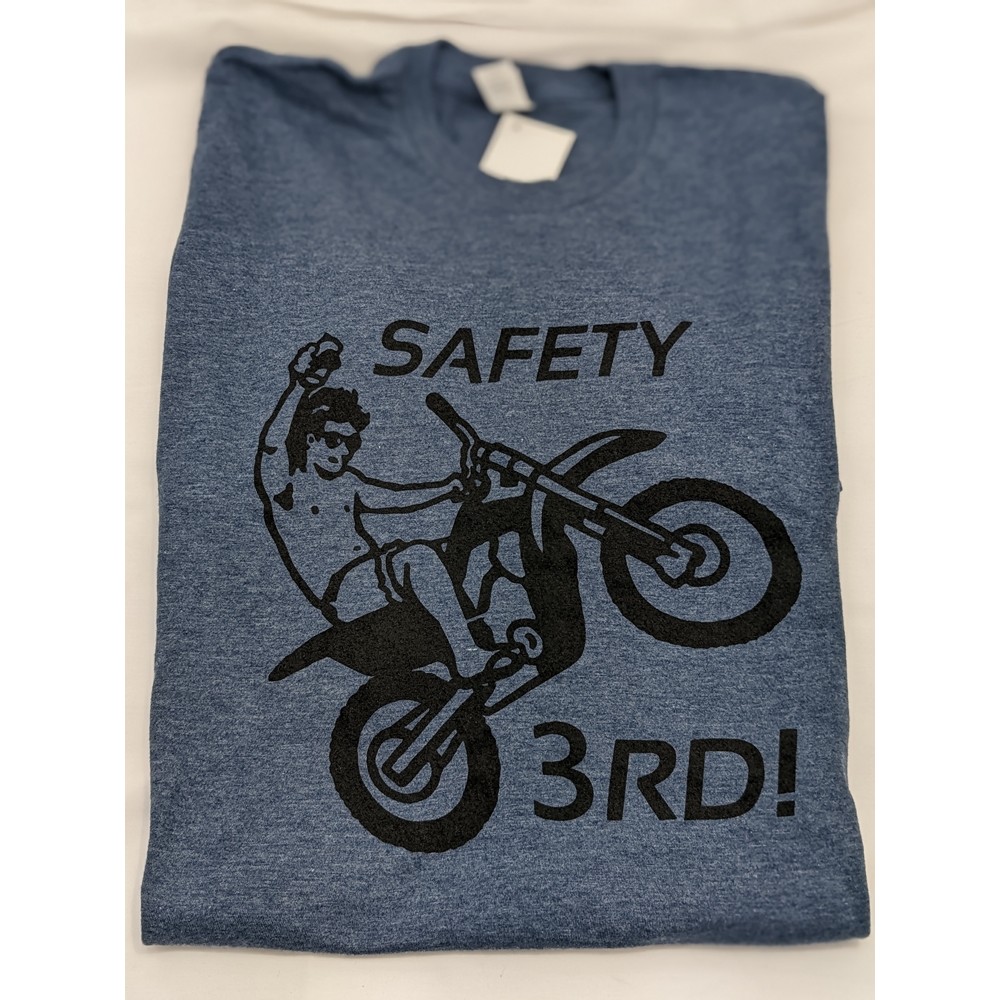 SAFETY 3rd T-SHIRT - BLUE for sale