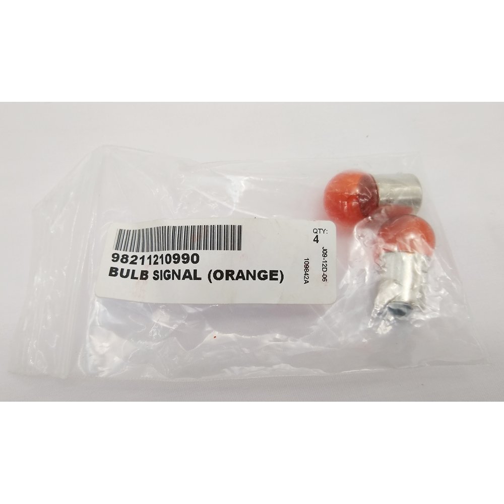 Genuine Buddy Turn Signal Bulb - Orange - 98211210990