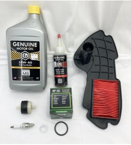 Oil change kit for the Genuine Buddy 125, Buddy 150, and Buddy 170i