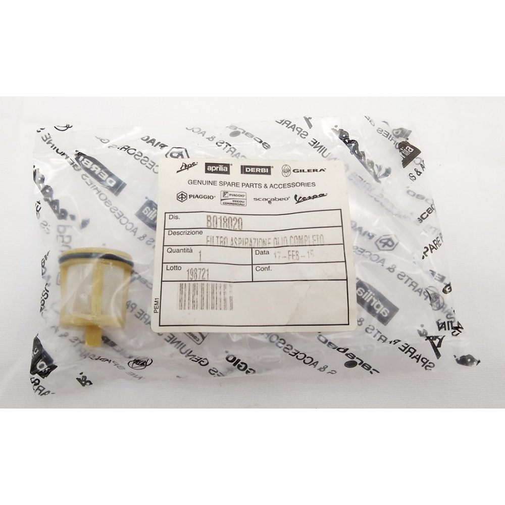 Moto Guzzi Transmission Oil Filter / Screen - V7 / V9 - B018020