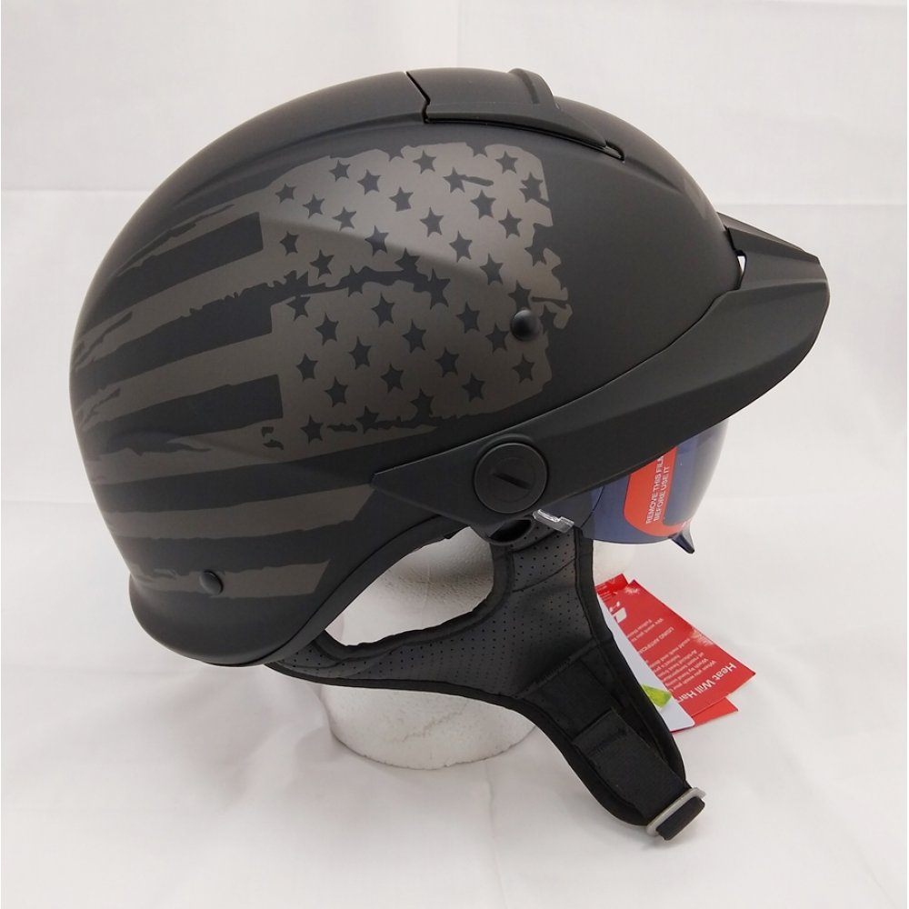 LS2 - Rebellion - 1812 Helmet Half Shell