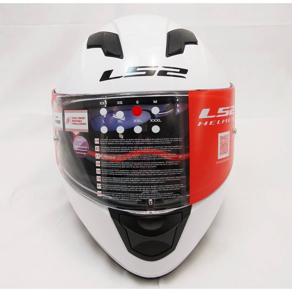 LS2 Stream EVO White Full Face Motorcycle Helmet for sale Prescott AZ