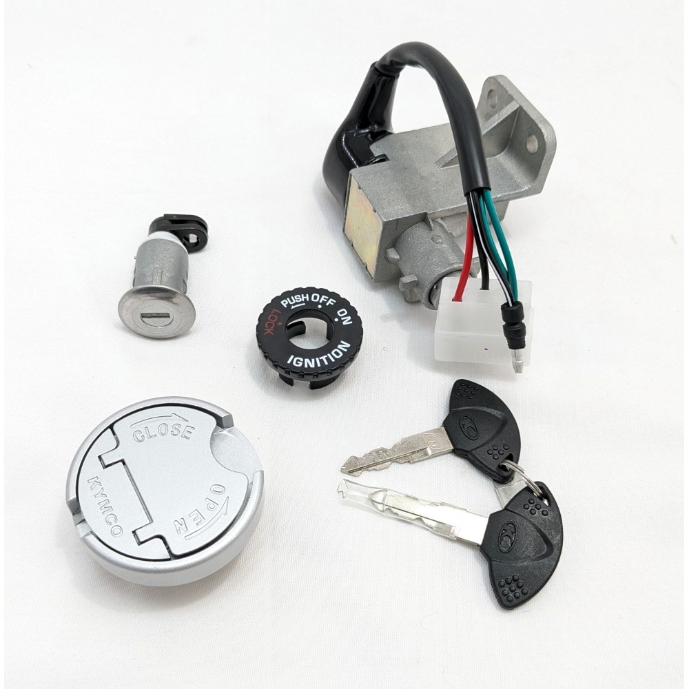 OEM Complete ignition switch/key set for the following Kymco scooters ...