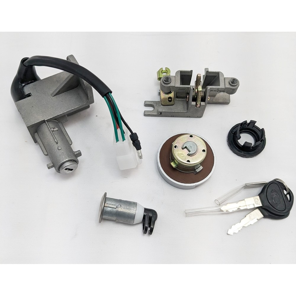 Ignition Switch - Kymco Agility 125 - Key set - 35010-LDF7-MY0