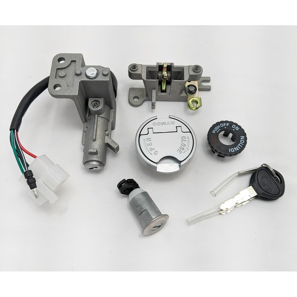 Ignition Switch - Kymco Agility 125 - Key set - 35010-LDF7-MY0