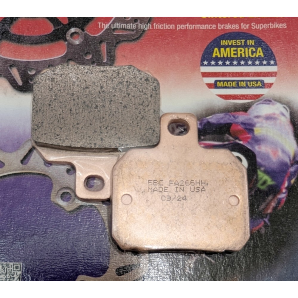 Brake Pads - Rear - Xcape 650, STR, SCR - EBC FA266HH
