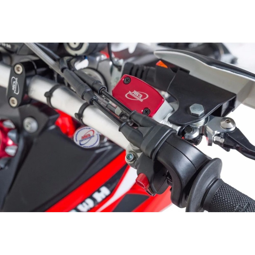 SWM Front Master Cylinder Cap - Red - RS/RE 300/500