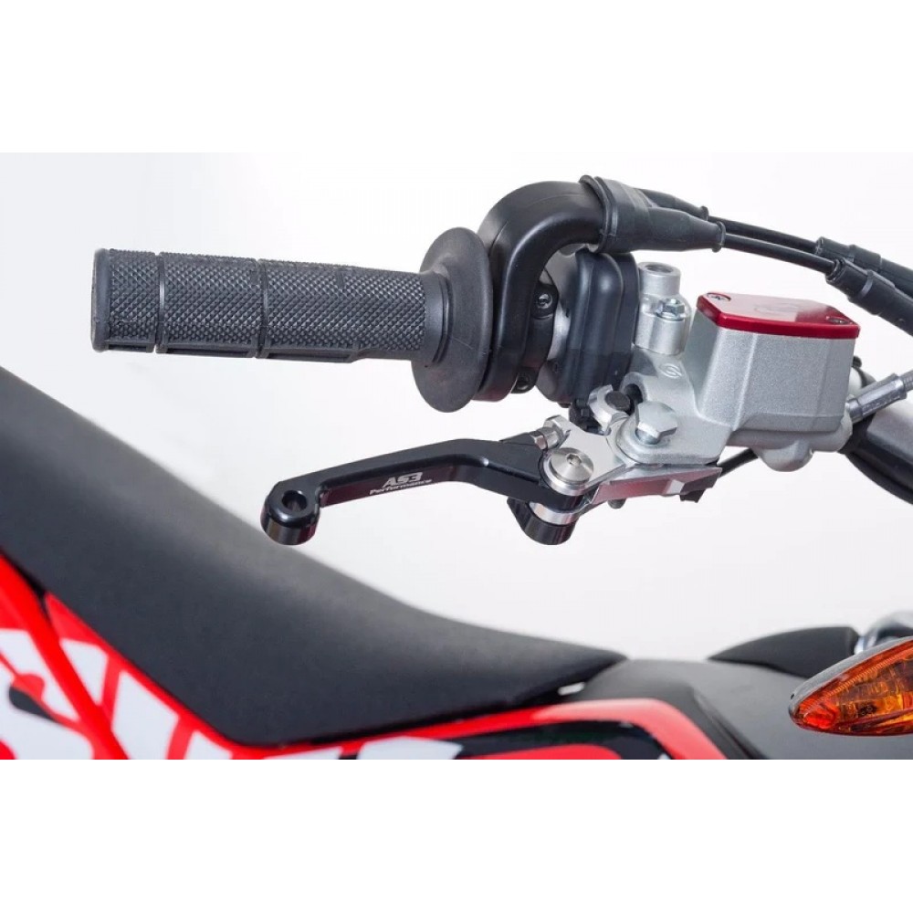 SWM Lever Set - Black - Brake and Clutch - RS, RE, 300/500