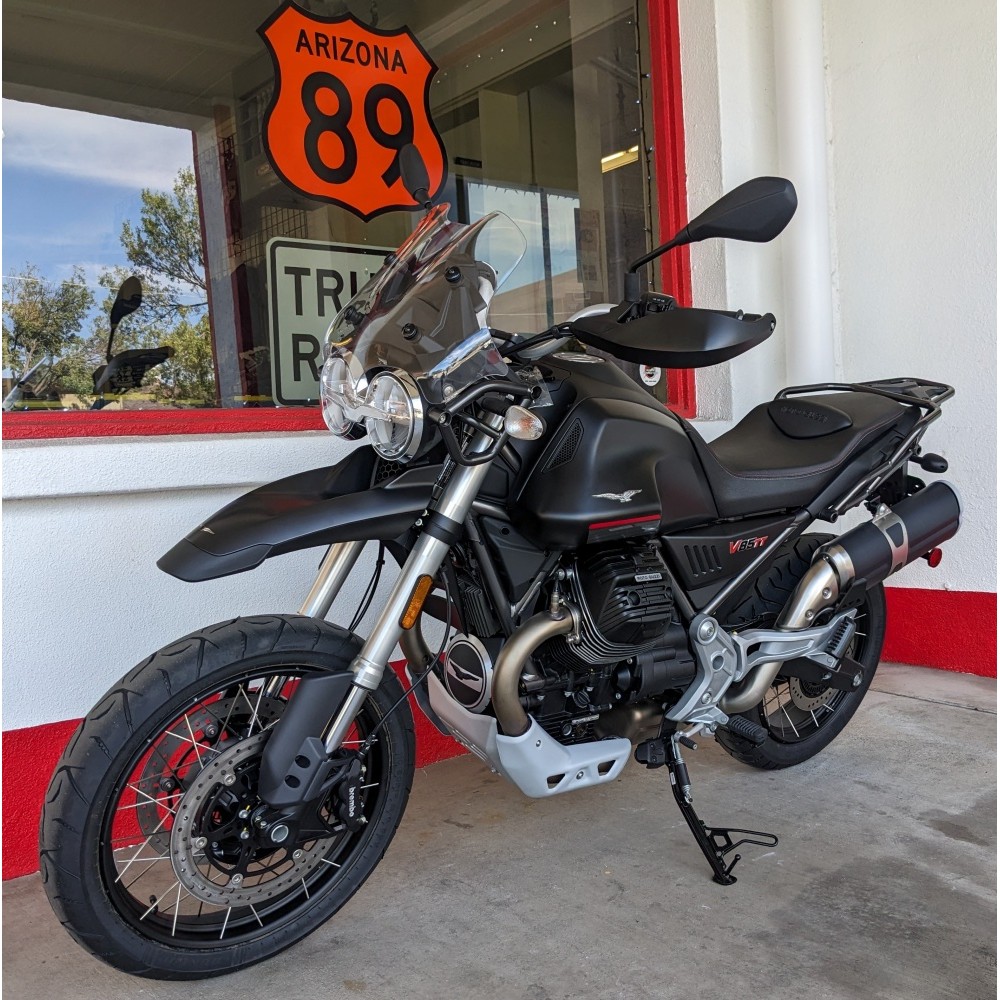 Moto Guzzi V85TT Nero Black 2023 Model for sale in Prescott, Arizona at Powersports Outlet