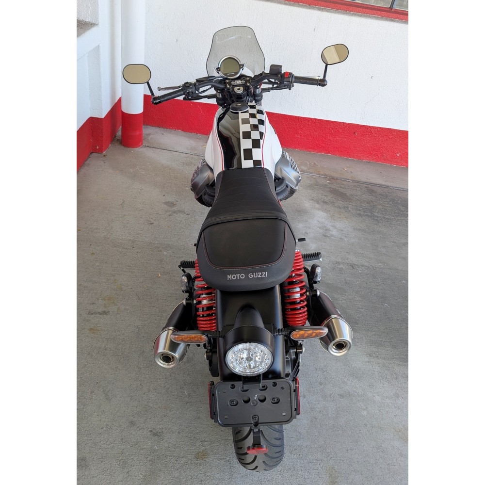 Beautiful limited production 2024 Moto Guzzi V7 Stone "Ten" for sale. Only 439 Miles! Basically ...